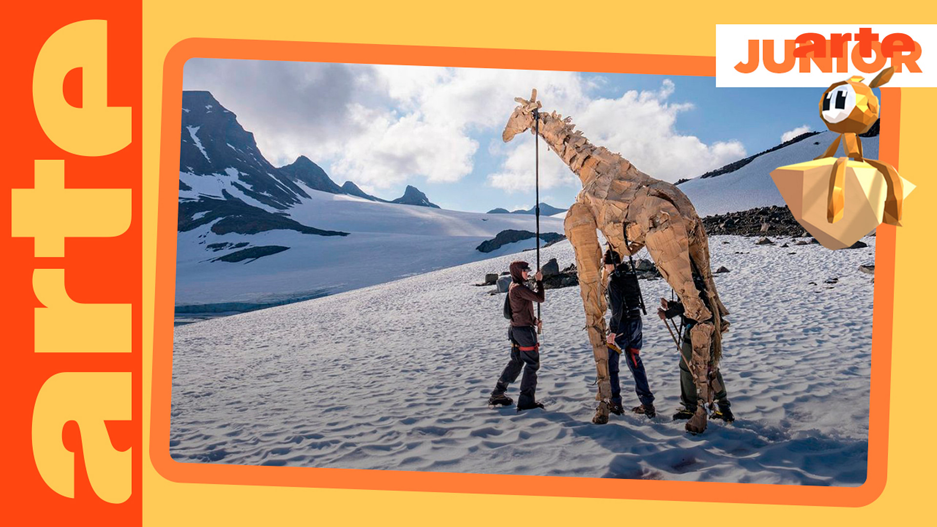 ARTE Journal Junior - Une girafe sur la neige - Regarder l’émission ...