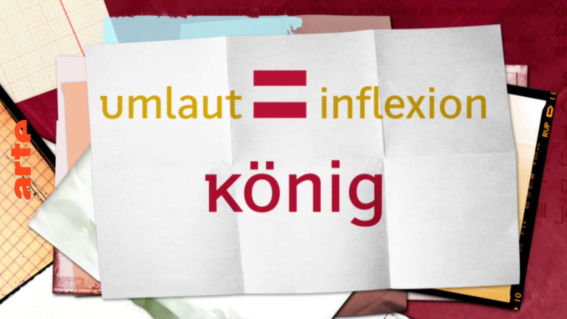 der Umlaut - Karambolage - Komplette Sendung | ARTE