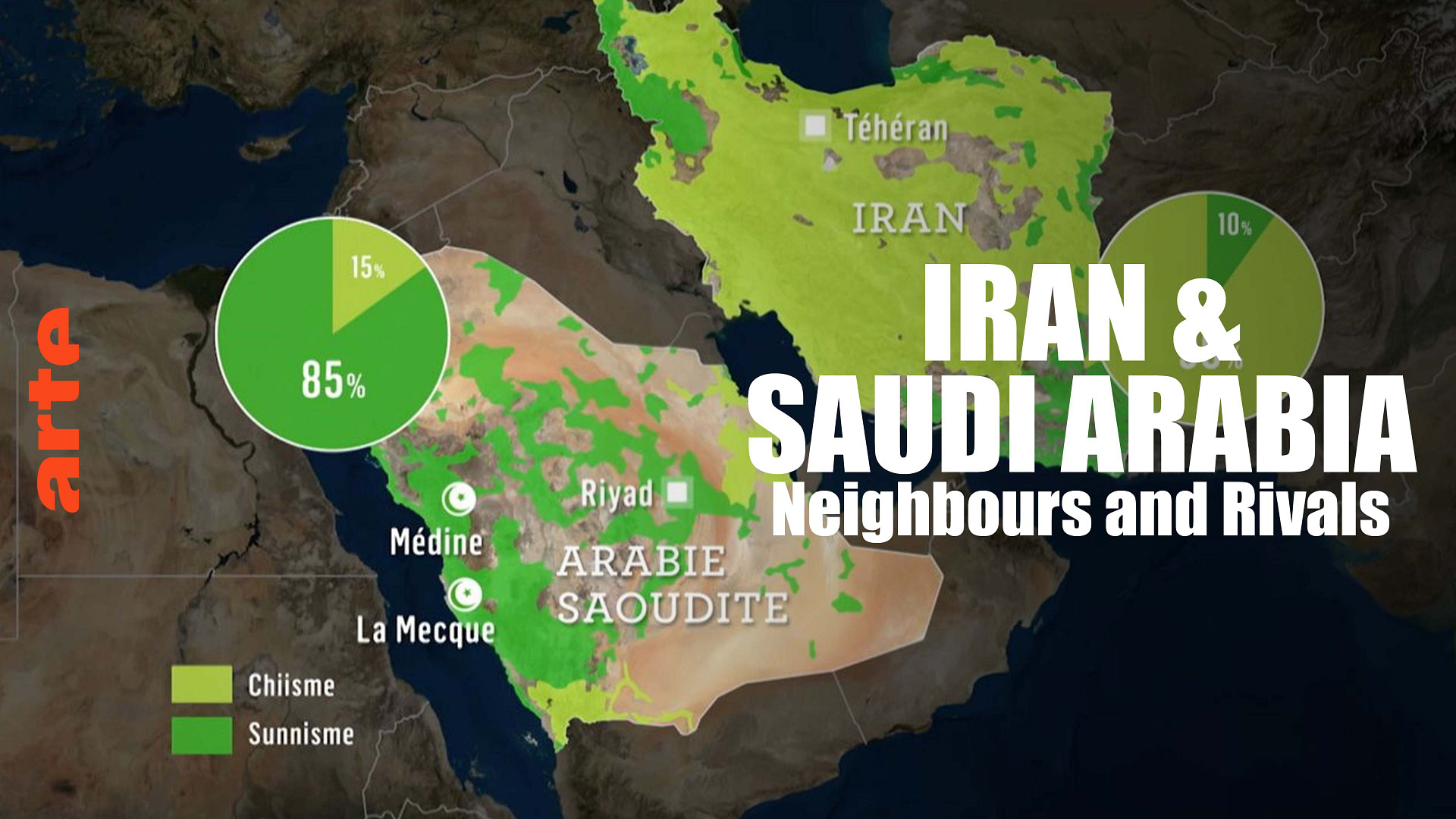 Mapping the World - Iran & Saudi Arabia: Neighbours and Rivals - Watch ...
