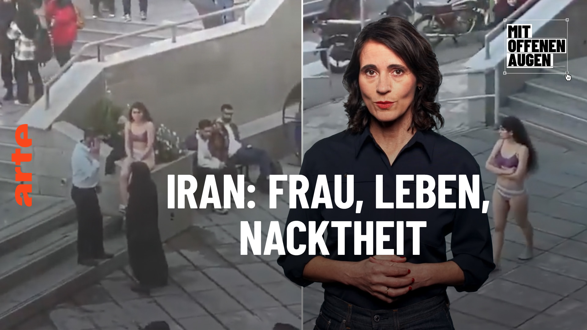 Mit offenen Augen - Iran: Frau, Leben, Nacktheit - Komplette Sendung | ARTE