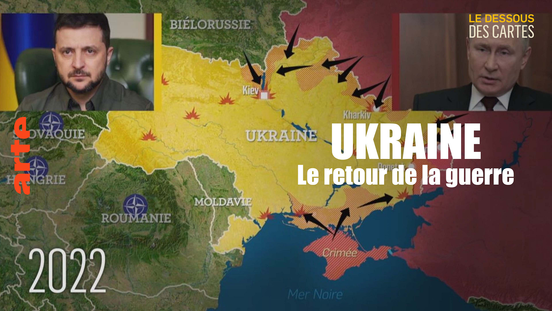 Le dessous des cartes - Ukraine : le retour de la guerre - Regarder le ... Le dessous des cartes - Ukraine : le retour de la guerre - Regarder le ...