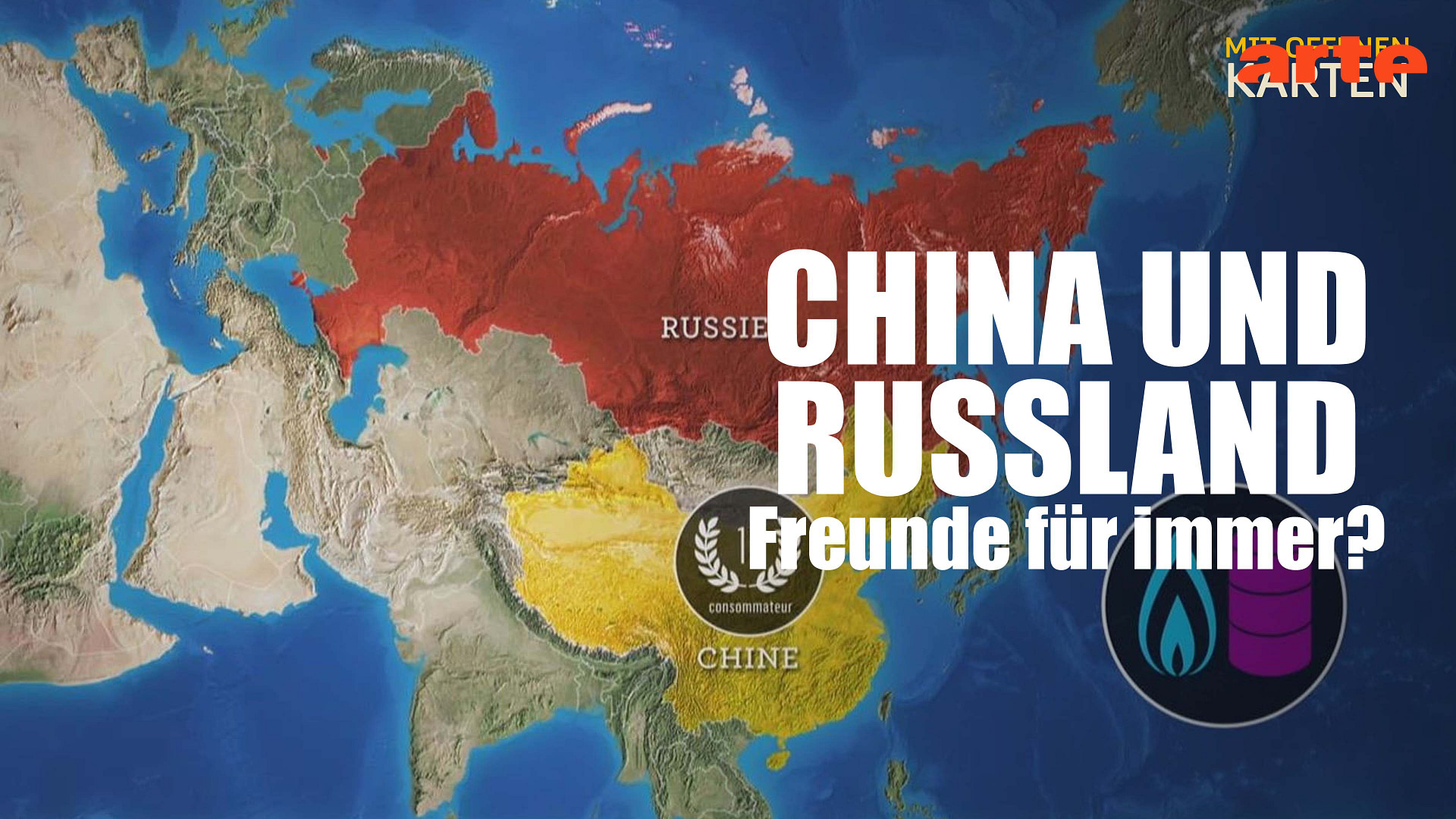 Mit offenen Karten - China und Russland: Freunde für immer? - Die ganze Doku | ARTE